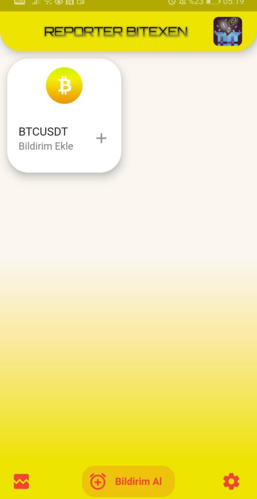 Flutter Bitexen API APP - HARUN AYYILDIZ